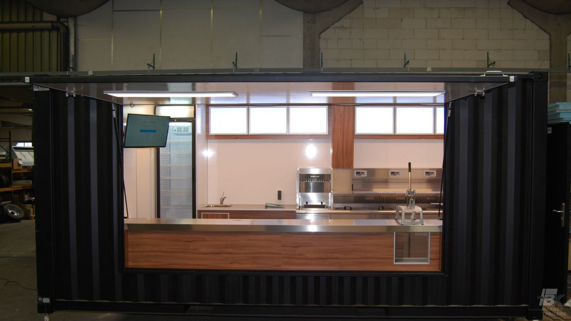 Container Kiosk | BK Market Trailers